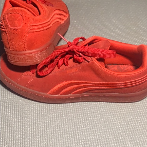 Puma | Shoes | Puma Suede Red | Poshmark